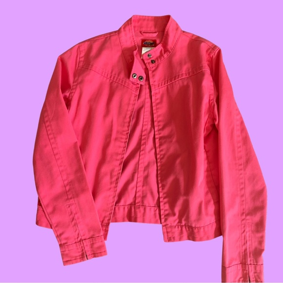 Dickies | Jackets & Coats | Hot Pink Dickies Jacket | Poshmark